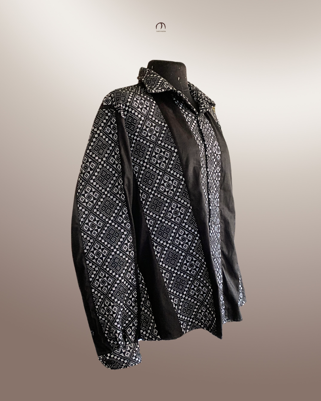 Black Inabel Pinilian Polo Shirt – Namnama PH