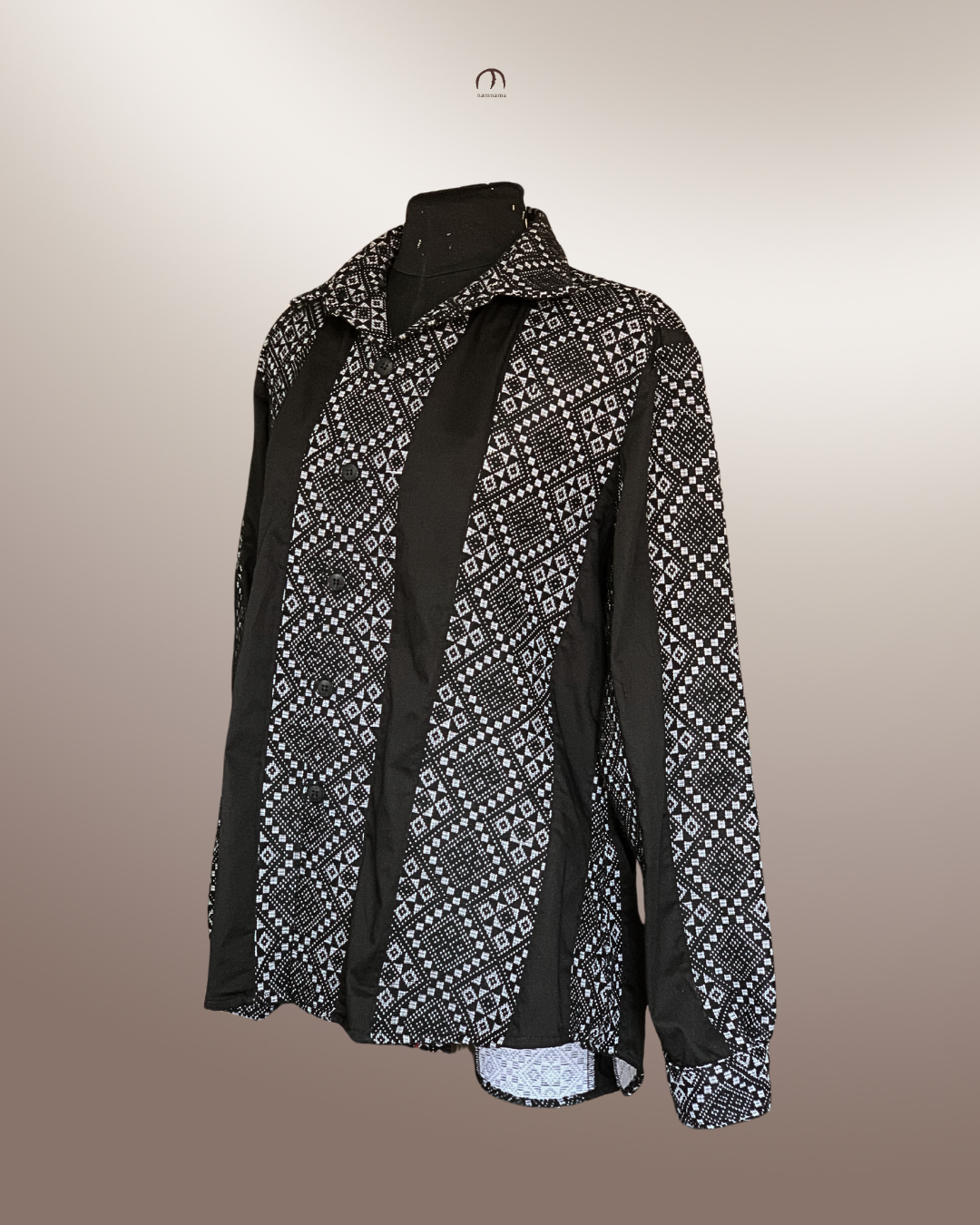 Black Inabel Pinilian Polo Shirt – Namnama PH